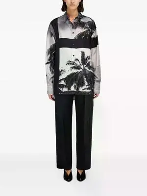 FERRAGAMO Belted Trousers