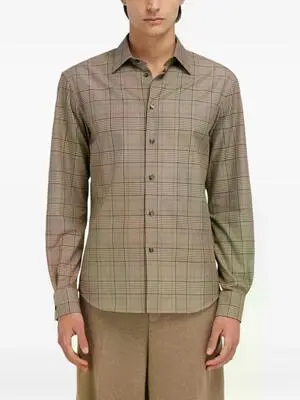 FERRAGAMO Checked Button-fastening Shirt