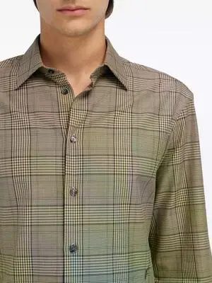 FERRAGAMO Checked Button-fastening Shirt