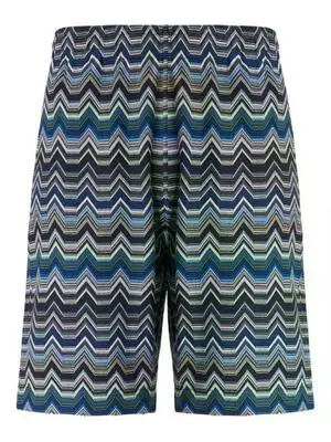 Missoni Straight Leg Shorts For Men