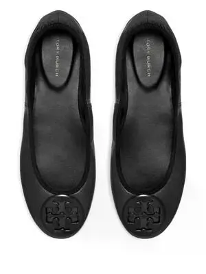 Tory Burch Reva Travel Ballet Flats - Black