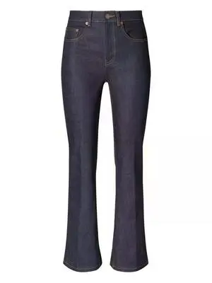 Tory Burch Cropped Flare Jeans