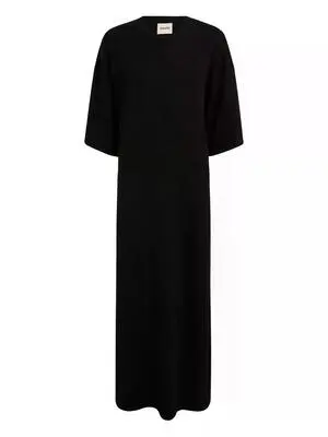 Khaite Crew-neck Maxi Dress