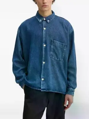 WON HUNDRED Denim Button-down Shirt