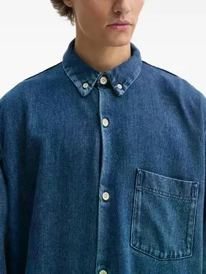 WON HUNDRED Denim Button-down Shirt