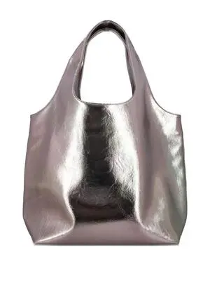 A.p.c. Large Ninon Metallic Logo Tote