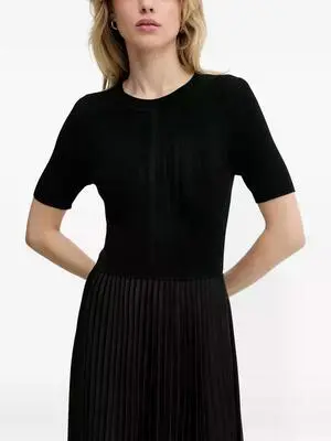 BOSS Crew-neck Midi Dress