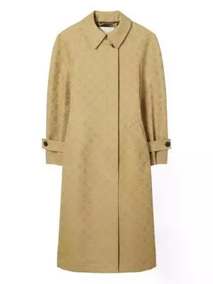 Tory Burch T-monogram Jacquard Trench Coat