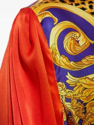 Versace Baroque-print Top