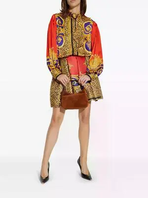 Versace Baroque-print Top