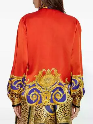 Versace Baroque-print Top