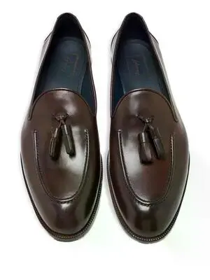 Brioni Tassel-detail Leather Loafers