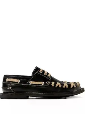 Camper Eki Leather Lace-up Boat Shoes