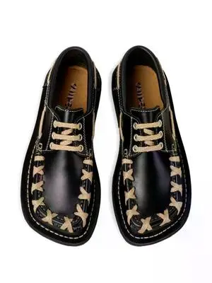 Camper Eki Leather Lace-up Boat Shoes