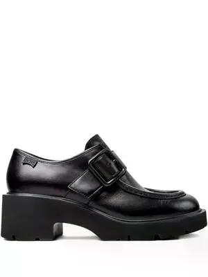 Camper 54mm Milah Buckle-fastening Platform Monk Shoes