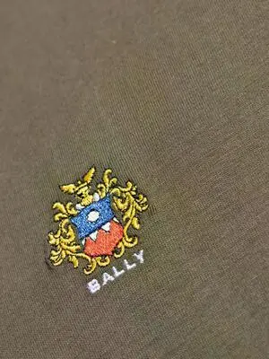 Bally Crest-embroidered T-shirt