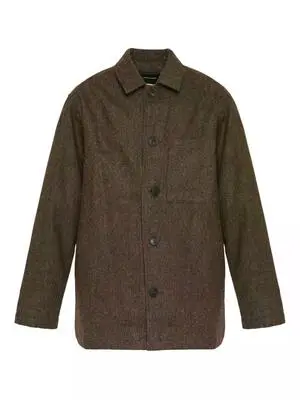 YVES SALOMON Tweed Shirt Jacket