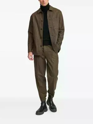YVES SALOMON Tweed Shirt Jacket