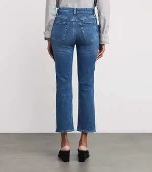FRAME The Pencil Crop Slim Jeans