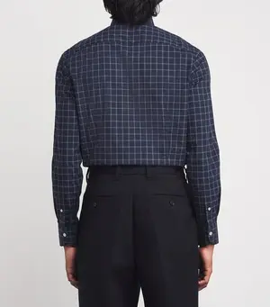 100HANDS Cotton Check Shirt