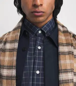 100HANDS Cotton Check Shirt