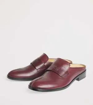 MAISON MARGIELA Leather Slip-on Loafers
