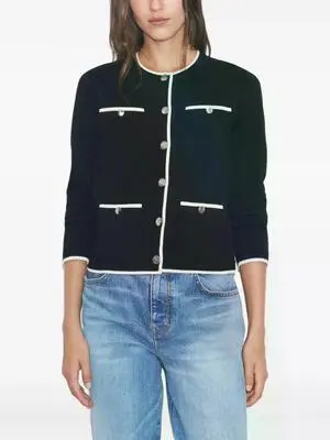 Tory Burch Kendra Buttoned Cardigan - Blue