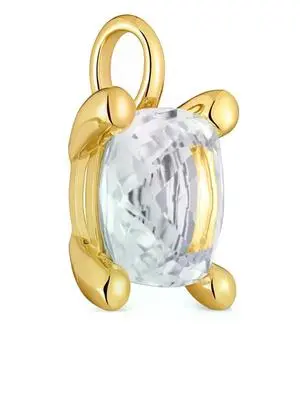 TOUS Small Crystal Pendant - Gold