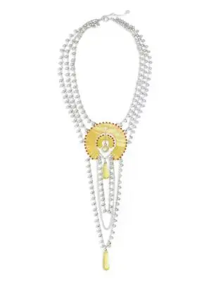 Tory Burch Layered Necklace - Silver