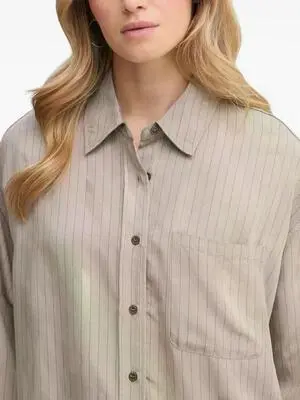 American Vintage Pinstripe Buttoned Shirt