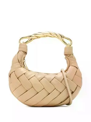 Jw Pei Woven Leather Top Handle Bag