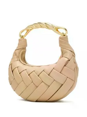 Jw Pei Woven Leather Top Handle Bag
