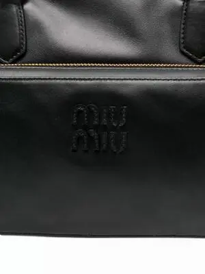 Miu Miu Leather Top-handle Tote