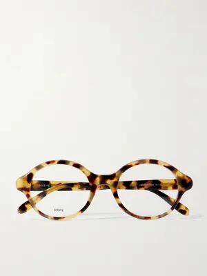 Loewe Round-frame Acetate Optical Glasses - Brown