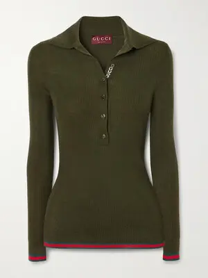 Gucci Striped Tops For Women