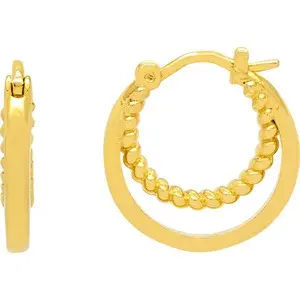 Estée Lauder Layered Hoop Earrings - Gold
