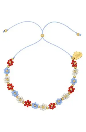 Estée Lauder Daisy Chain Beaded Bracelet
