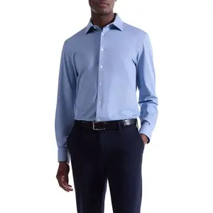 Bugatchi James Ooohcotton® Button-up Shirt - Classic Blue