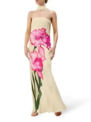 RO&ZO Floral Bandeau Dress