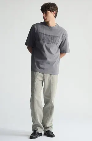 Brooklyn Industries Wide-leg Cargo Pants