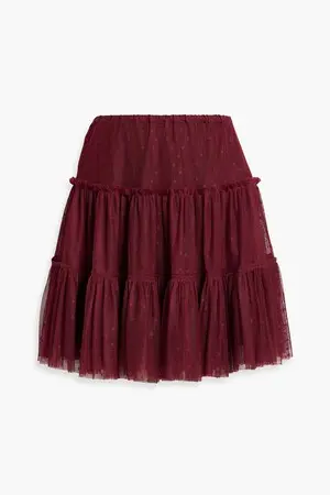 Red Valentino Tiered Skirts
