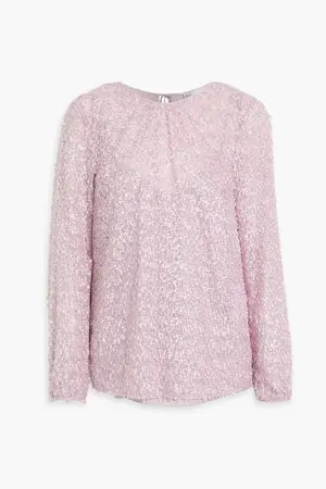 Red Valentino Fil Coupé Voile Top