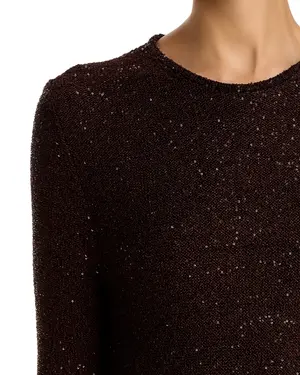 Fabiana Filippi Sequin Knit Midi Dress