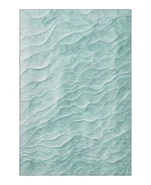 DALYN RUG COMPANY Dalyn Pacifica Pa1 Area Rug, 9' X 12 - Aqua