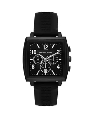 Michael Kors Rhys Chronograph, 40mm - Black/black