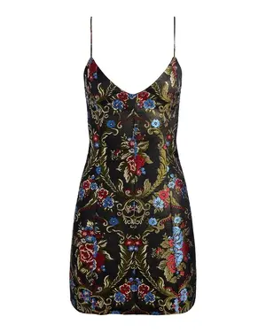 Alice + Olivia Tayla Jacquard Mini Dress