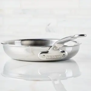 HESTAN Probond Luxe 8.5 Professional Clad Stainless Steel Skillet