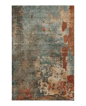 DALYN RUG COMPANY Dalyn Kochi Washable Kc11 Area Rug, 5' X 7'6 - Teal