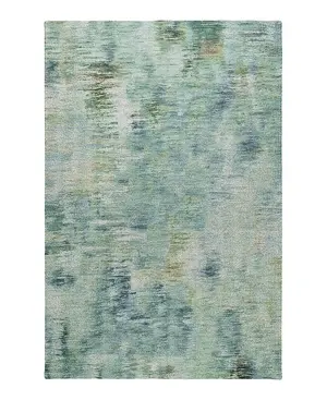 DALYN RUG COMPANY Dalyn Kochi Washable Kc1 Area Rug, 8' X 10 - Teal