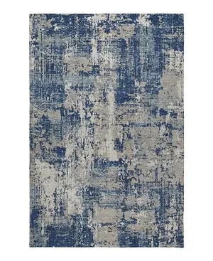 DALYN RUG COMPANY Dalyn Kochi Washable Kc7 Area Rug, 8' X 10 - Navy